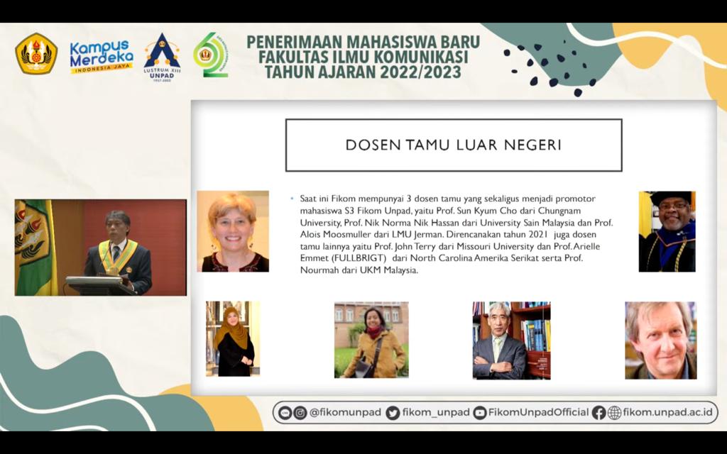 Fikom Unpad Organizes New Student Admission (PMB) 2022 Offline ...